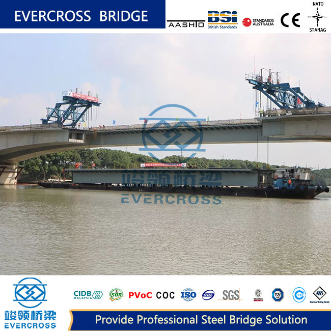 High Strength Steel Box Girder Bridge ODM prefabricated steel bridge Video