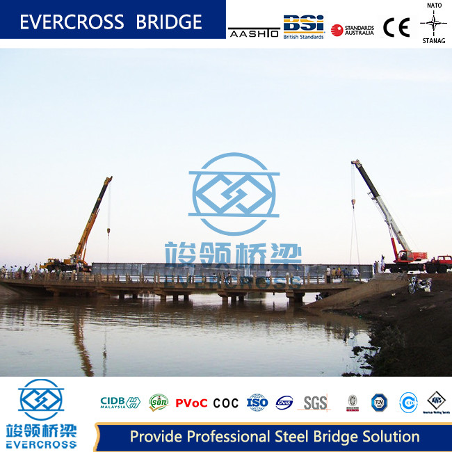 Prefabricated Steel Plate Girder Bridge Heavy Capacity With Composite ...