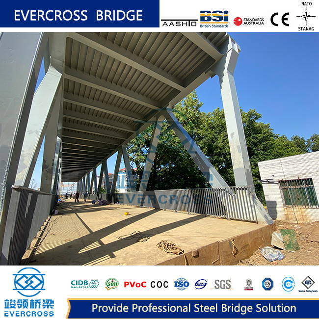 Fast Installed Steel Truss Bridge Fast Delivery ODM Standard AISI Video