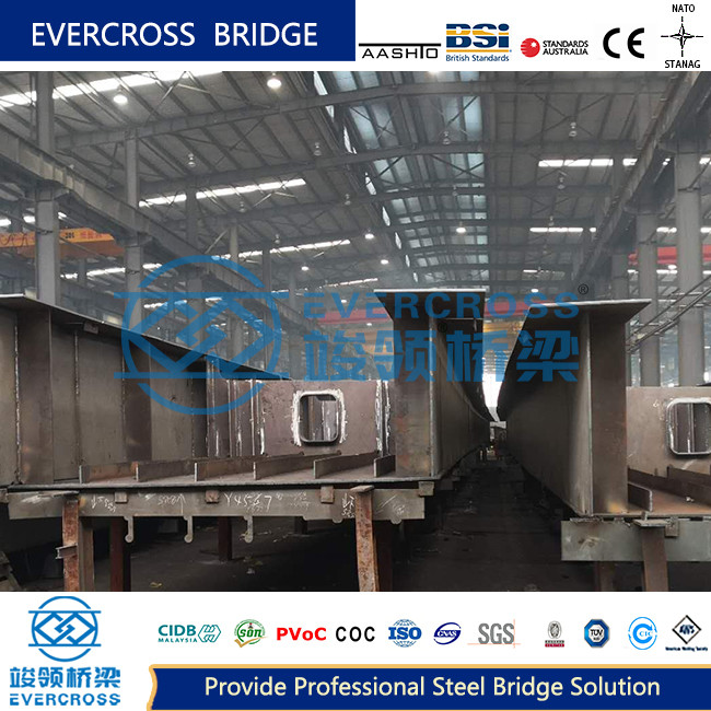 Heavy Loading Steel Structure For Steel Bridge