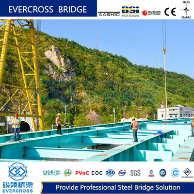 Novelty Structure Steel Box Girder Bridge For Mountainous Region Roadways