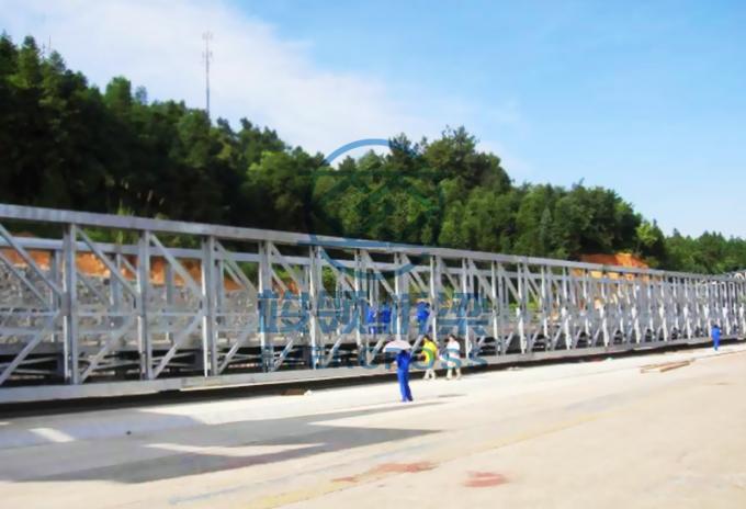 GW D Type Modular Steel Bridge 450-Type Designs Structural Steel Bridge