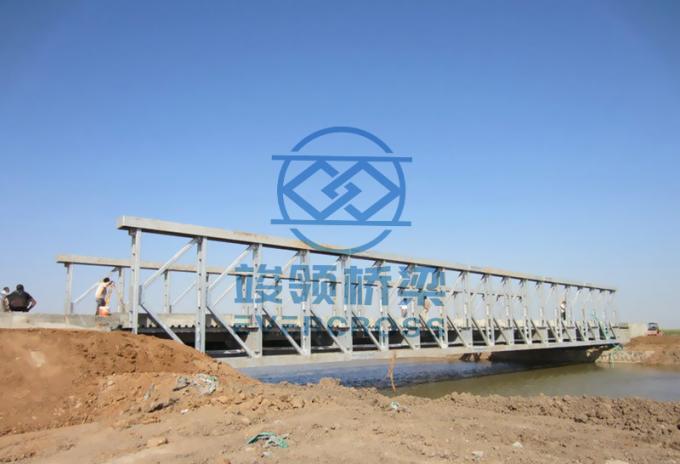 Modular Structure Prefabricated Steel Pedestrian Bridges Custom