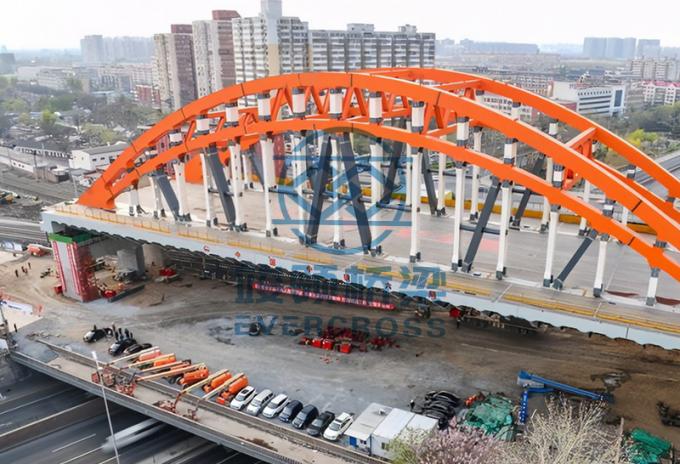 Customizable Steel Arch Bridge Diverse Design Steel Concrete Bridge